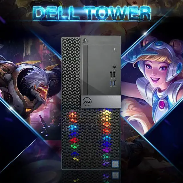 Refurbished: Dell Gaming PC Desktop Computer, Intel Quad Core i5 up to ...