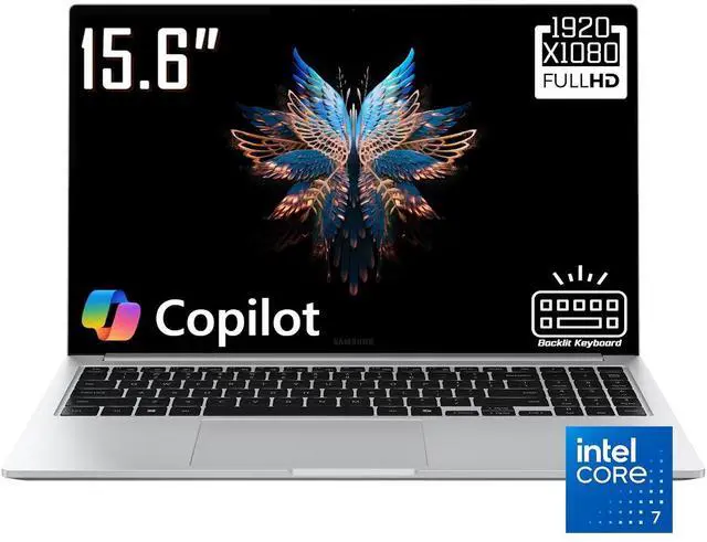 Samsung Galaxy Book 4 AI Business Laptop, 15.6" FHD 300 Nits Display ...