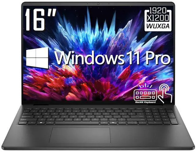 Dell 16 AI Ready Business Laptop, 16" FHD+ IPS Touchscreen 300 nits ...