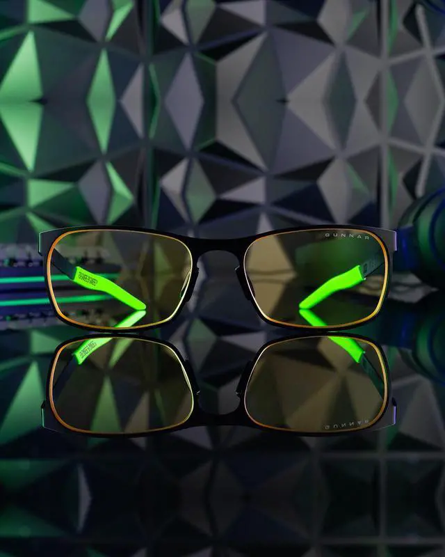 Razer FPS, Gaming Glasses, Onyx Frames, Amber Lens, Advanced Eye ...
