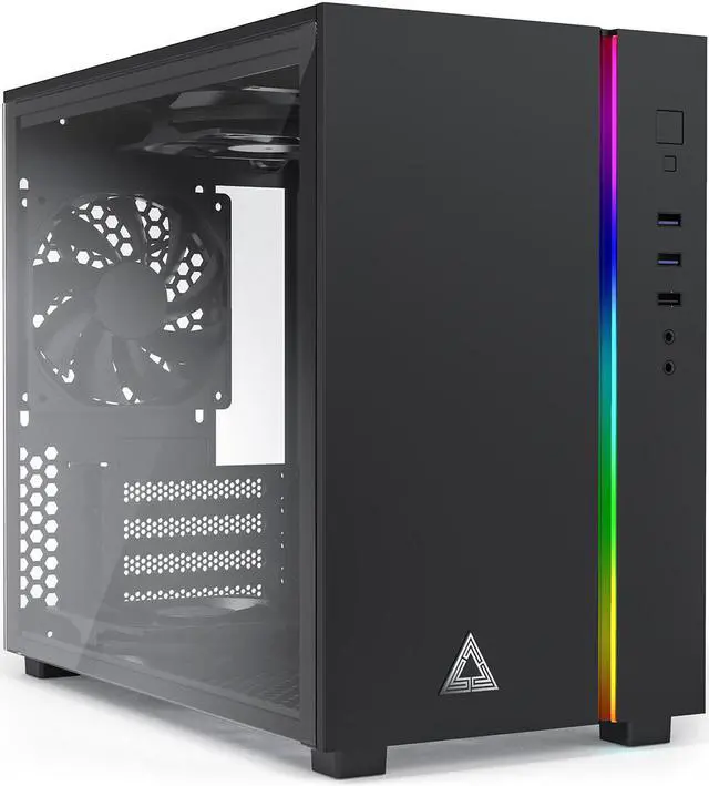 MONTECH SKY ONE MINI/ High Airflow / Fine Mesh / Tempered Glass ITX ...