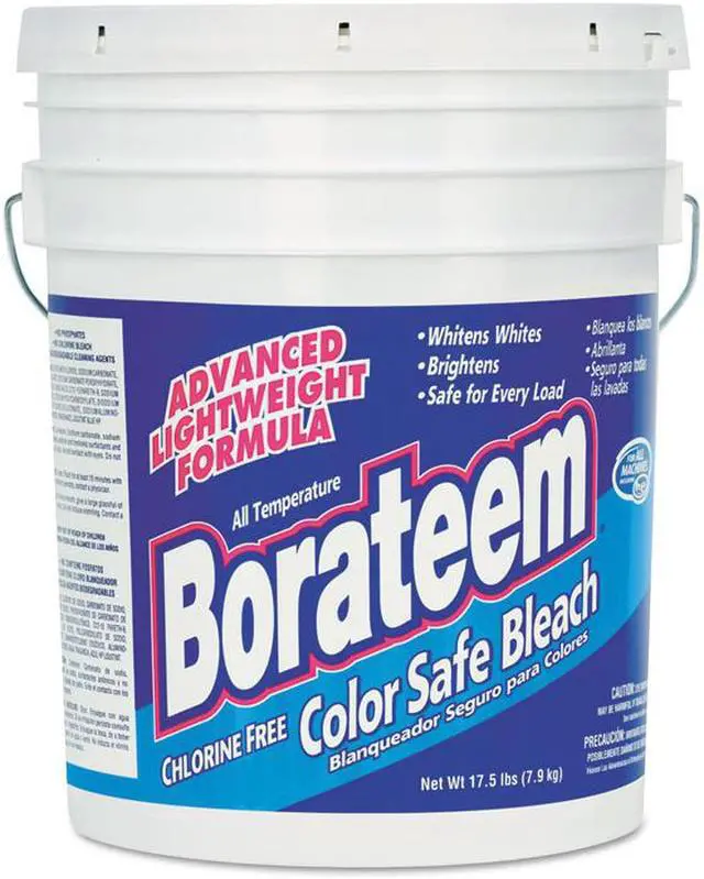 Borateem Chlorine-Free Color Safe Bleach, Powder, 17.5 Lb. Pail 00145 ...
