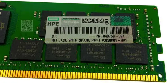 Refurbished: HPE SmartMemory 32GB DDR4 SDRAM Memory Module - 32 GB (1 x 32 GB) - DDR4 SDRAM ...