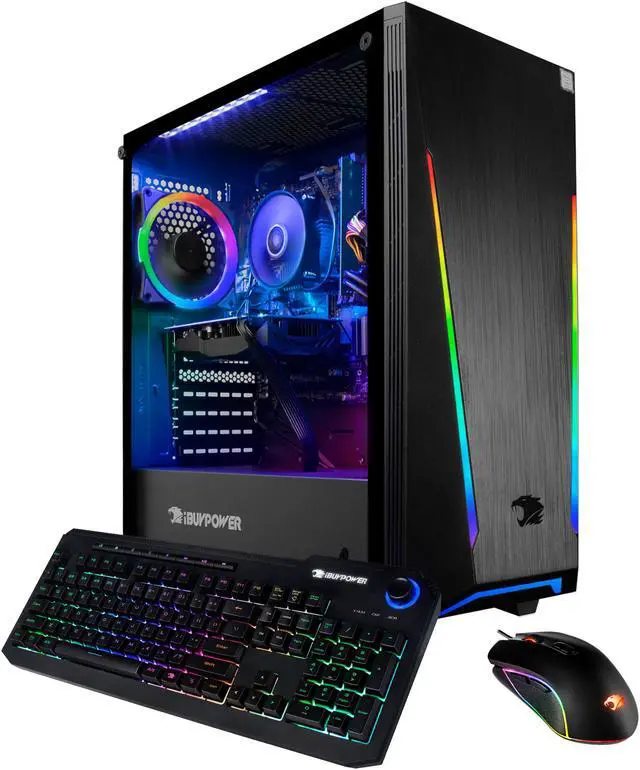 iBUYPOWER Gaming Desktop Trace 2 Pro140i Intel Core i5-10400F 8GB DDR4 ...