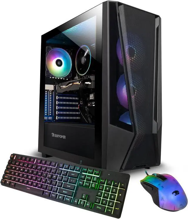 iBUYPOWER - TraceMesh Gaming Desktop Intel Core i5-13400F 16GB Memory ...