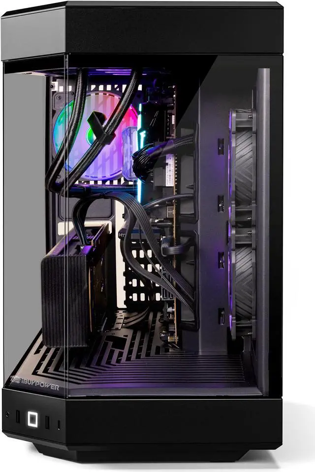 iBUYPOWER Y60 Black Gaming PC Desktop - Intel Core Ultra 7 265KF ...