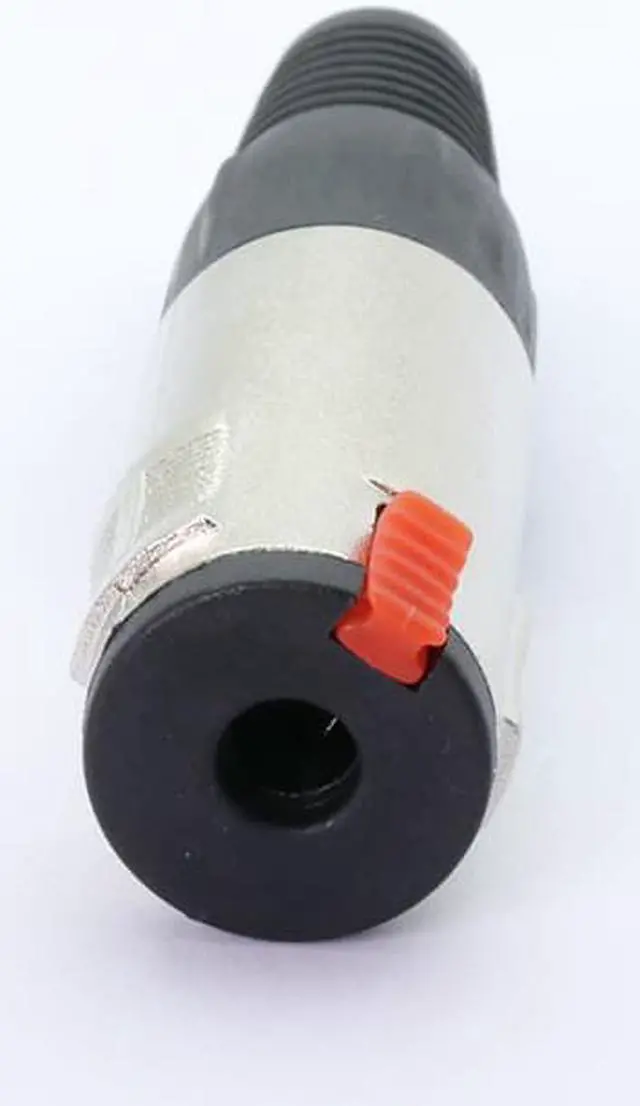 10pcs/lot 6.35mm Stereo Jack 1/4 inch TRS Female connector Microphonne ...