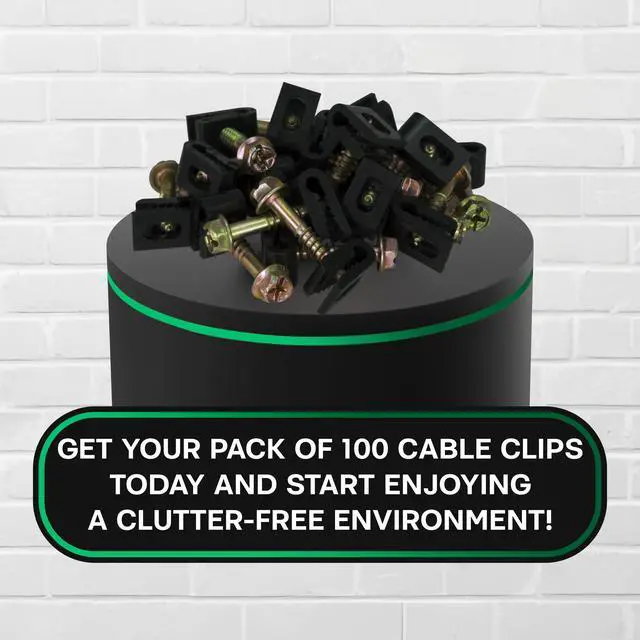 SatelliteSale Single Ground Screw Black Clips for Single Antenna Ground ...