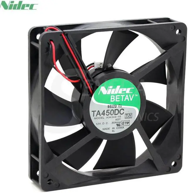 Nidec TA450DC A34344-16 AST 12cm 120mm DC12V 0.30A Server 120x120x25mm ...