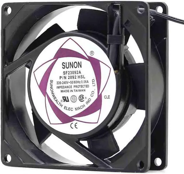 SF23092A 2092HSL 9225 220V cooling AC fan chassis 92mm 13W 36CFM 37Db ...