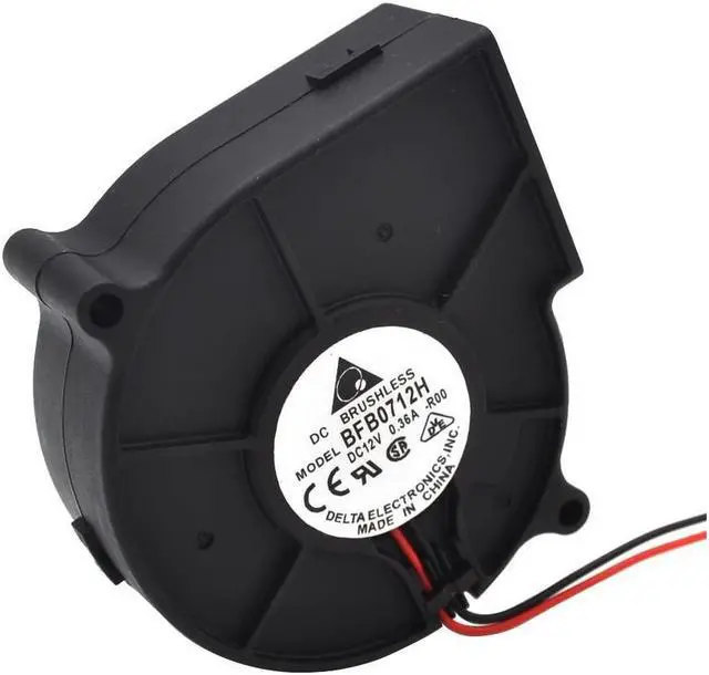 Delta BFB0712H 7530 12V 0.36A projector turbofan cooling fan 75* 75 ...