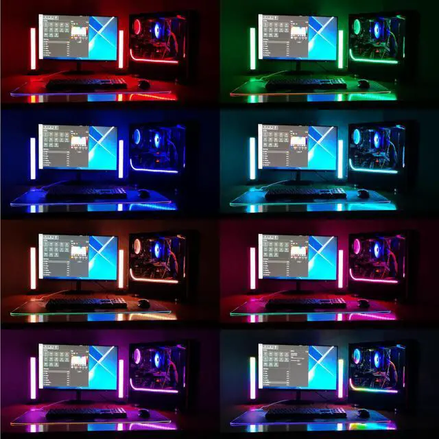 Airgoo LED lamps, Neon lamps for illumination as Ambiance Backlights ...