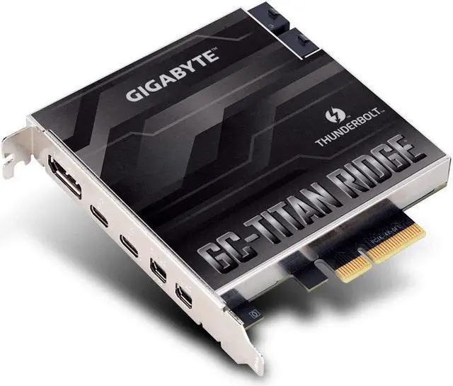 GIGABYTE (Alpine Ridge Thunderbolt 3 PCIe Card Components Other GC ...
