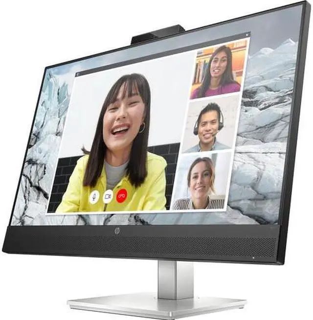 Refurbished: HP M27 27" IPS FHD Webcam Monitor 75Hz, 5 ms 16:9, Built ...