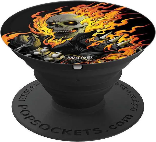 Ghost Rider Blue Flame Skull