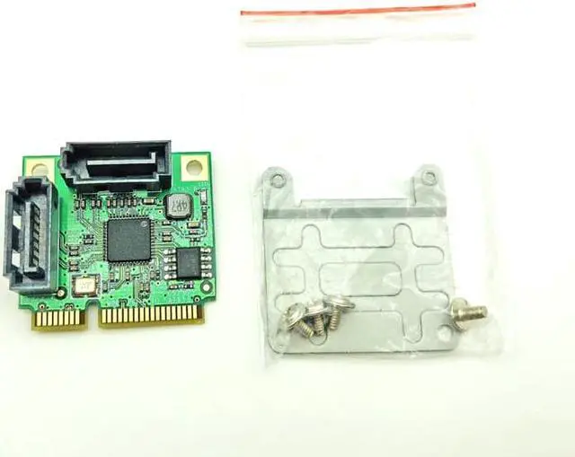 Mini PCI E SATA Card Mini PCIE SATA Controller/HUB/Multiplier 2Port ...