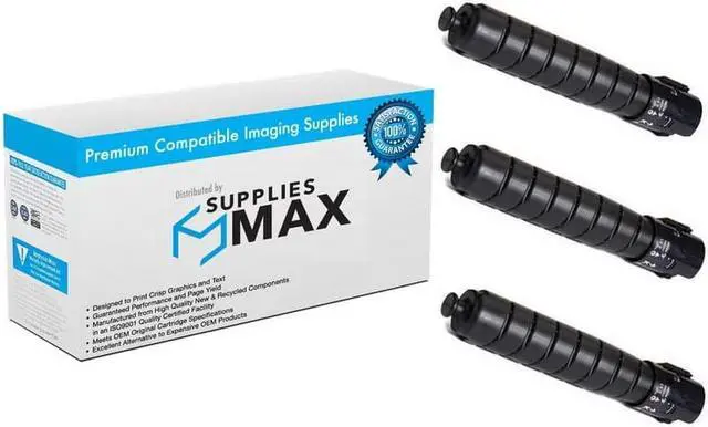 Refurbished: SuppliesMAX Replacement for Versalink C8000DT/C8000W Black ...