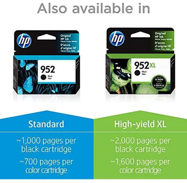 HP 952 | 3 Ink Cartridges | Cyan, Magenta, Yellow | L0S49AN, L0S52AN ...