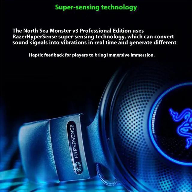 AULA Giant Demon V3 Super Sensitive Edition Wired Gaming Headset ,Ultra ...