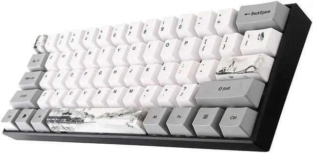 MechZone 72 Keys Chinese Ink Painting Keycap Set OEM Profile PBT ...