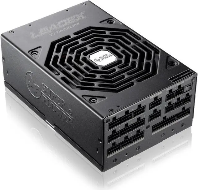 Super Flower Bulk Leadex Titanium 1600W 80+Titanium, ATX 3.0 & PCIe 5.0 ...