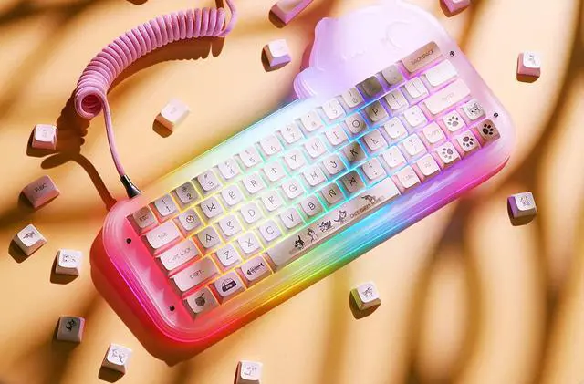 EPOMAKER Kitty 138 Keys XDA Profile PBT Dye Sublimation Keycaps Set for ...