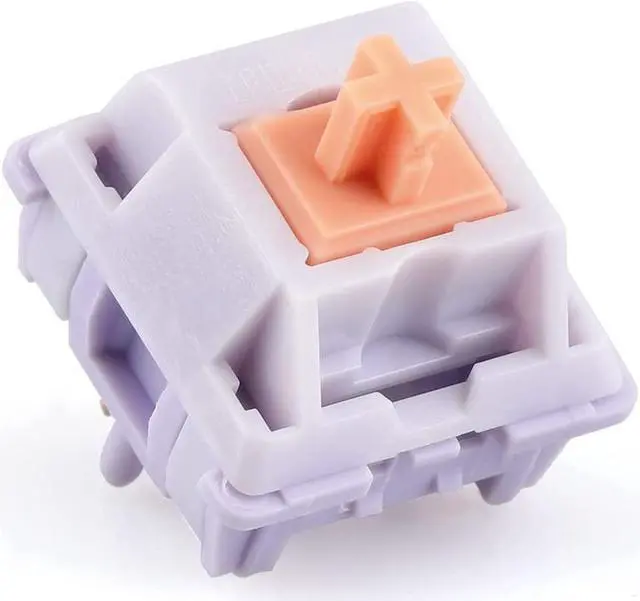 EPOMAKER Wisteria Tactile Mechanical Keyboard Switches Set, 5 Pin ...
