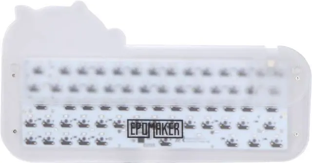 EPOMAKER Mini Cat 64 60% Hot Swappable Acrylic RGB Wired Mechanical ...