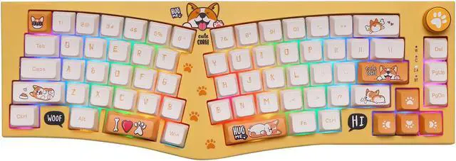 EPOMAKER Feker Alice80 Corgi Layout Gasket 68-key Hot Swappable ...