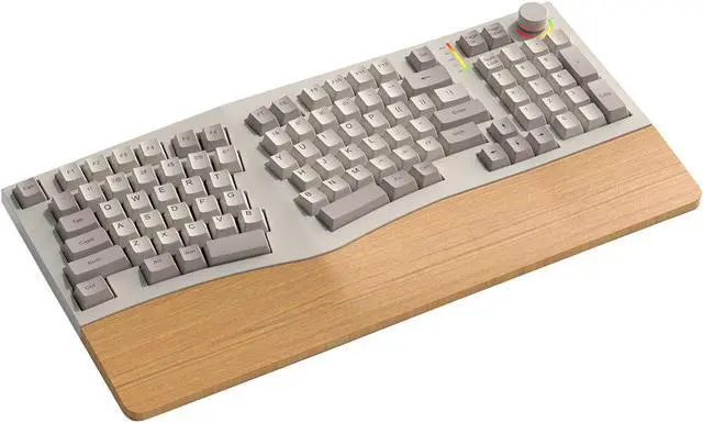 Feker Alice 98 Gaming Keyboard, 1800-Alice Hot-Swappable Wired/Wireless ...