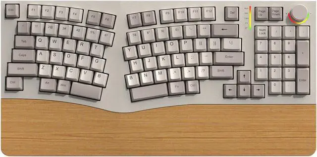 Feker Alice 98 Gaming Keyboard, 1800-Alice Hot-Swappable Wired/Wireless ...