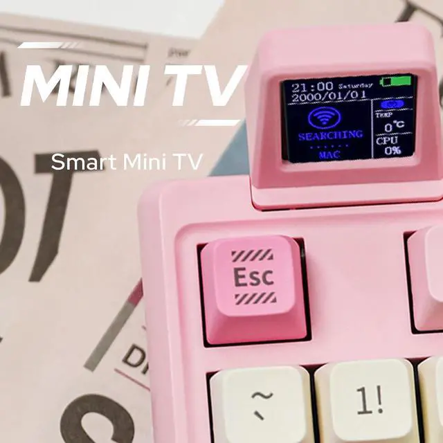 EPOMAKER RT100 97 Keys Gasket BT5.0/2.4G/USB-C Mechanical Keyboard with ...