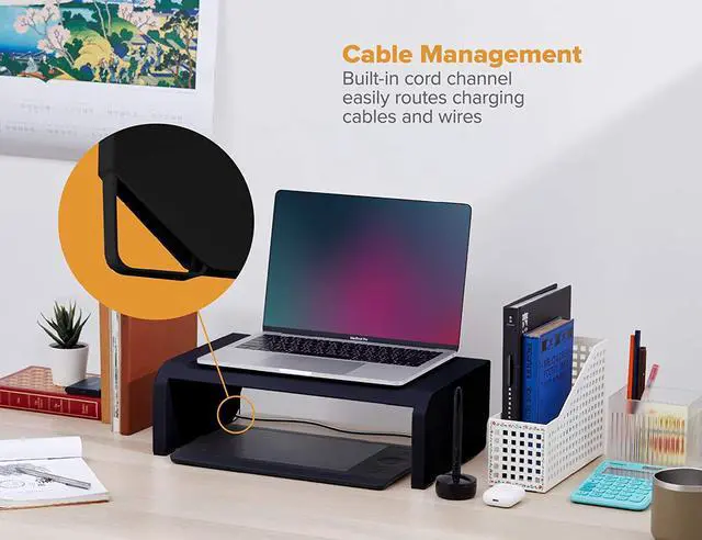 Bostitch Office Konnect Adjustable Monitor Stand Riser, 4 Height ...