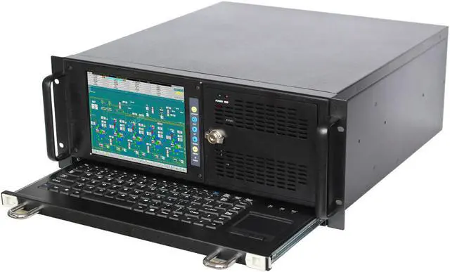 4U all-in-one machine / 19-inch rack-mounted industrial control chassis ...