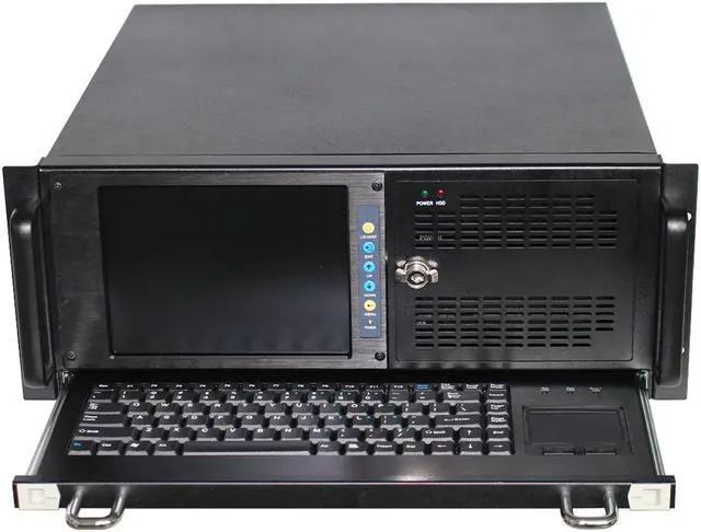 4U all-in-one machine / 19-inch rack-mounted industrial control chassis ...