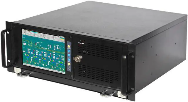 4U all-in-one machine / 19-inch rack-mounted industrial control chassis ...