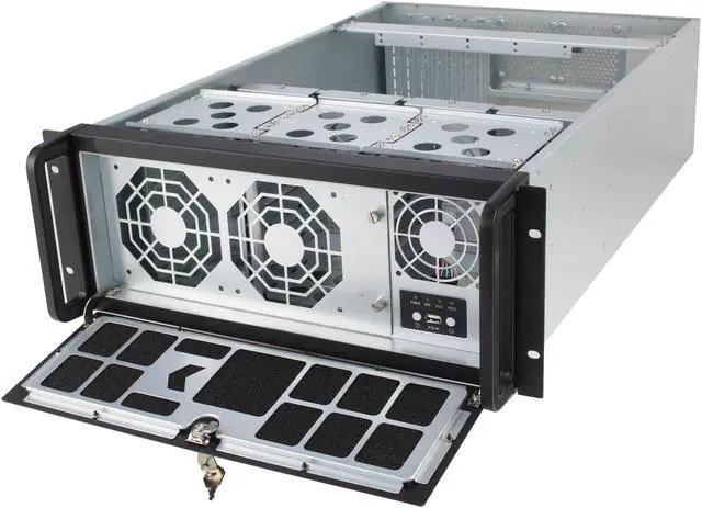 4U GPU server chassis / Internet cafe server chassis / 11 full-height ...