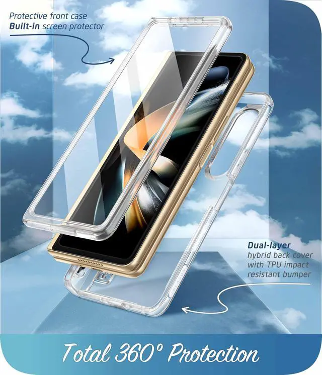 i-Blason Cosmo Series Case for Samsung Galaxy Z Fold 4 Case with Pen ...