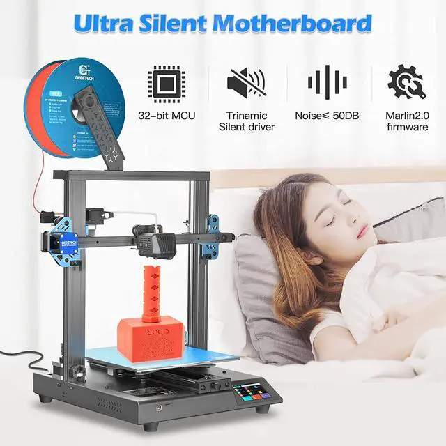 GEEETECH Mizar S Auto-Leveling 3D Printer with Ultra High Precision ...