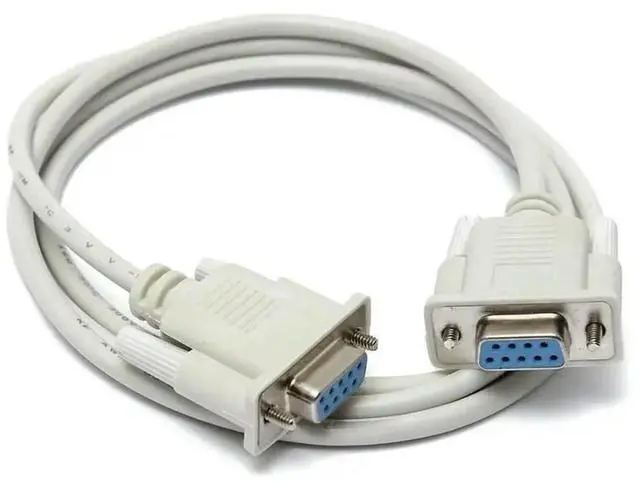 FOR 1.5M Serial RS232 9 Pin Female To Female DB9 9-Pin PC Converter ...