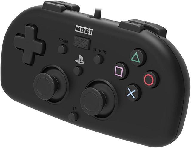 PS4 Mini Wired Gamepad Black by HORI Officially Licensed by Sony