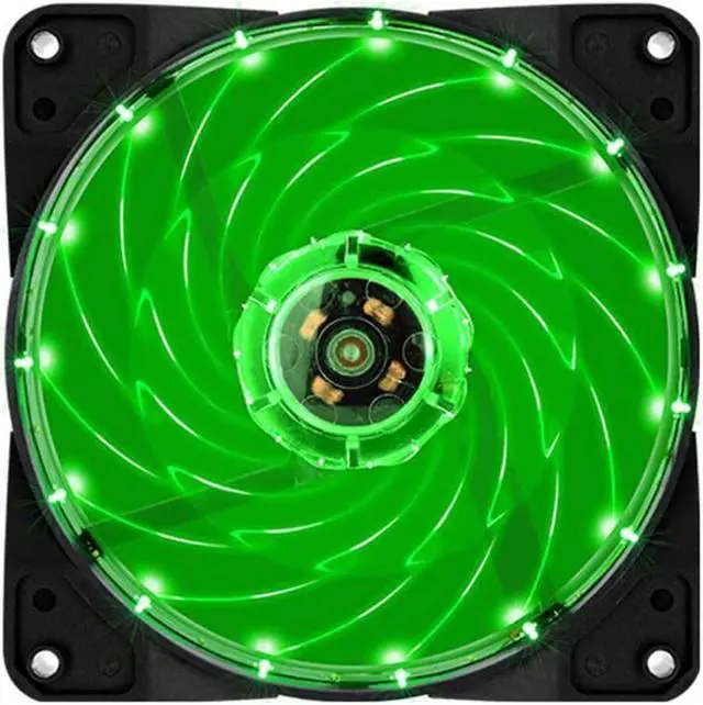 SA 120mm PC Cooling Computer 16dB Ultra Silent 15 LEDs Case Fan ...