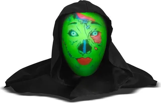 Mindscope The Hauntley's Talking Animated Haunted Head with Built in ...