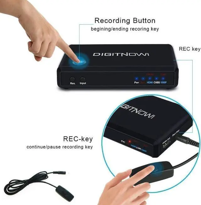 Video Capture Card Audio capture card DIGITNOW Video USB Converter ...