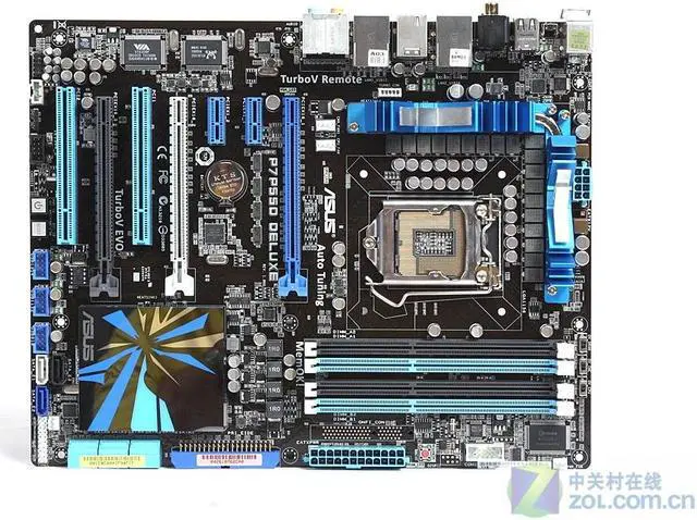Refurbished: ASUS P7P55D Deluxe LGA 1156 DDR3 16GB ATX Motherboard ...