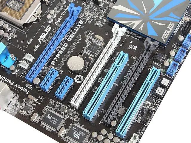 Refurbished: ASUS P7P55D Deluxe LGA 1156 DDR3 16GB ATX Motherboard ...