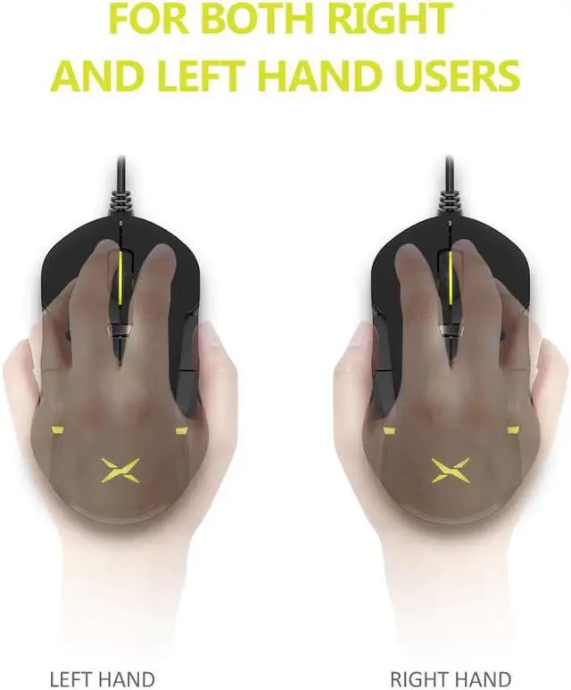 M627 PMW3389 Sensor Wired + Wireless RGB Gaming Mouse 16000 DPI 8 ...