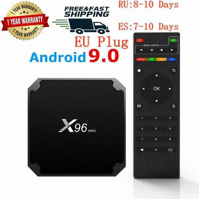 X96mini Smart Tv Box Amlogic S905w H265 Vp9 Hdr10 Mini Pc X96 Mini