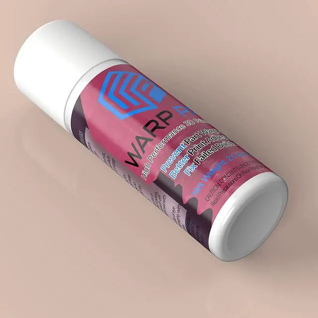 Warp Pro 3D Printer Bed Adhesive Aerosol Glue Spray Fix 3D Print ...