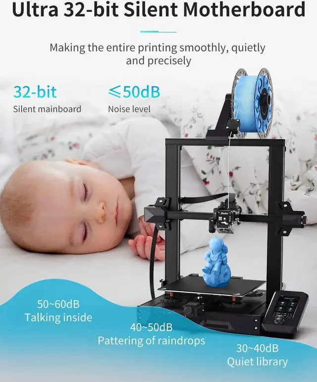 Creality Official Ender 3 S1 3D Printer Fully Open Source with Near-end ...